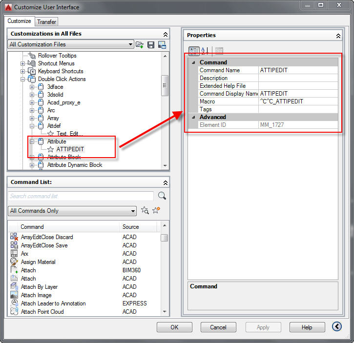 Cannot Edit Attribute By Ctrldoubleclick 