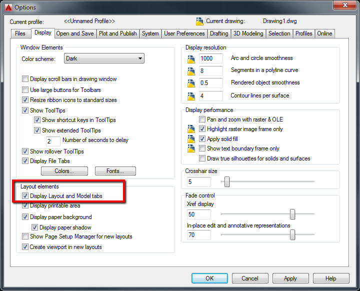 Model And Layout Tabs Are Not Showing In AutoCAD AutoCAD Autodesk 
