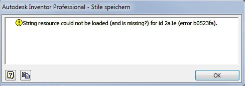 "String resource could not be loaded..." when saving Materials or Appearances to Style Libraries ...