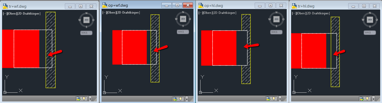 Exported DWG does not include fill patterns that are overlapped by ...