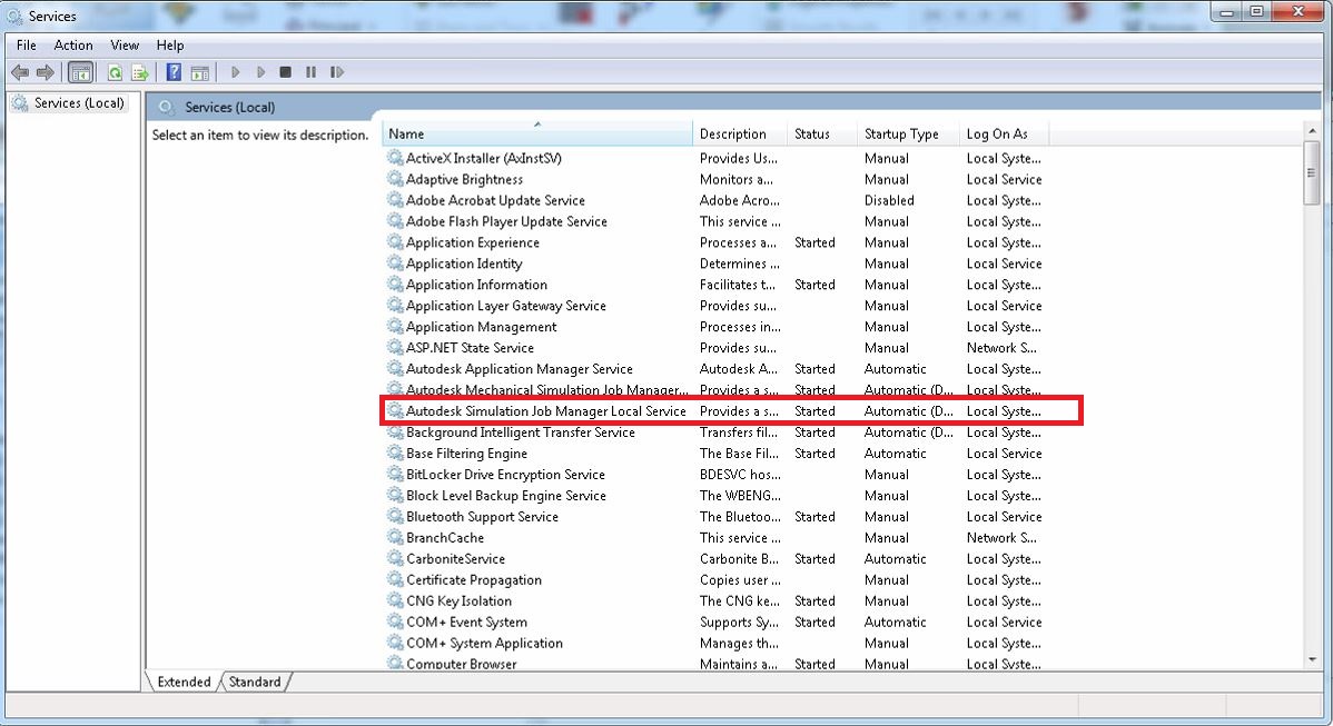 Analysis fails with no errors present in Autodesk Simulation Mechanical