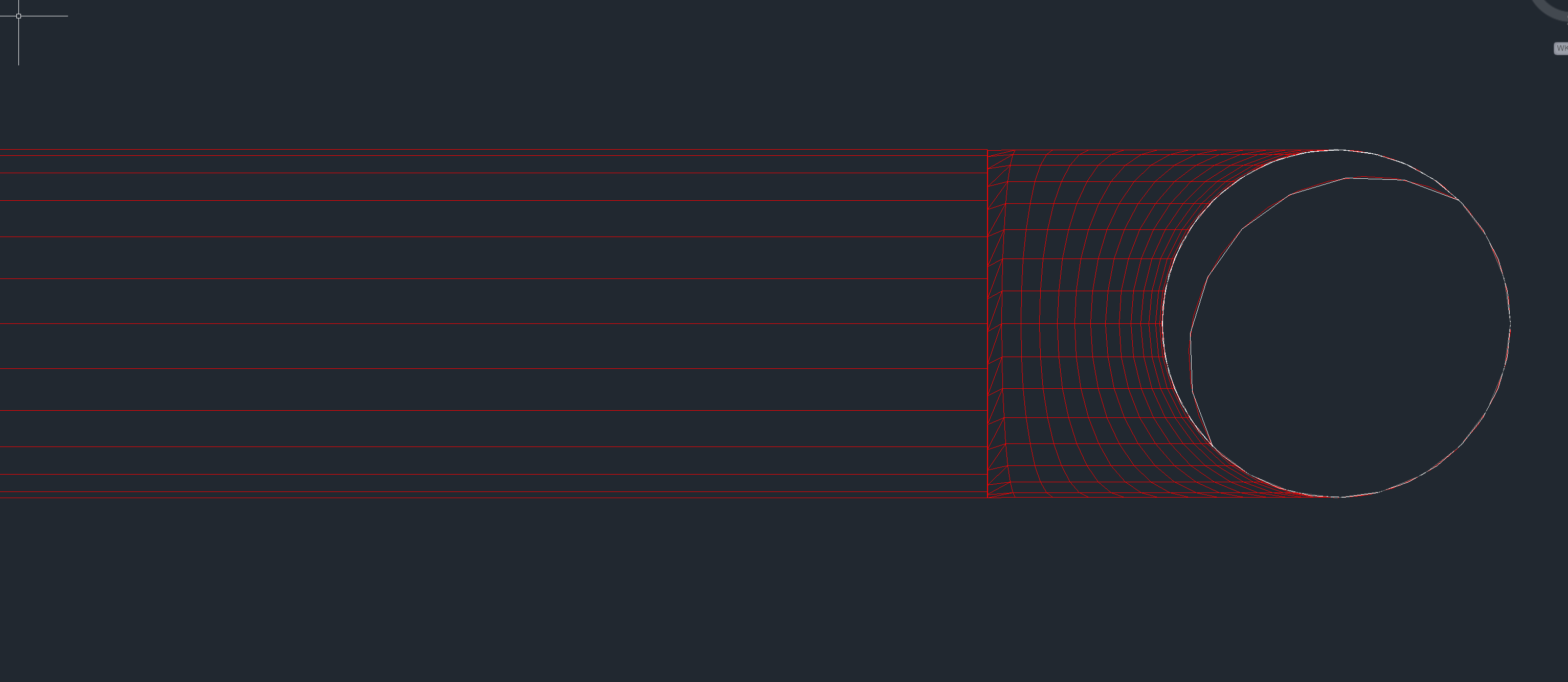 Pipes display different in 2D sections compared to previous releases in ...