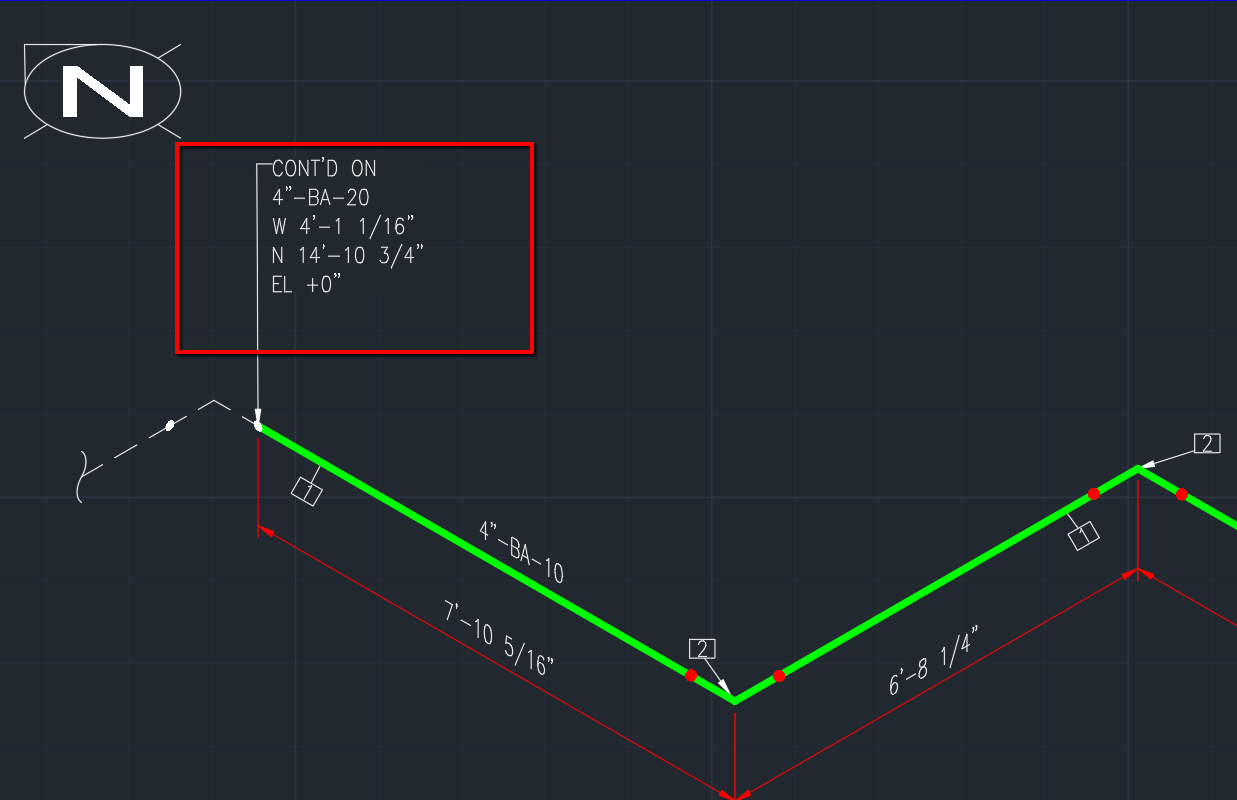 How to configure the continuation annotations to get specific ...