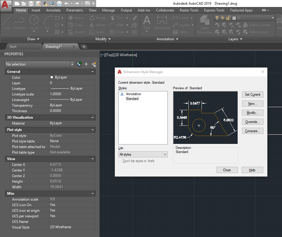 Dimensions do not match drafted lines in AutoCAD