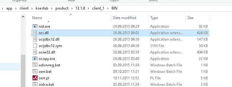 The Runtime Was Was Not Found Module Oci Dll When Connecting To Oracle In Autocad Map 3d
