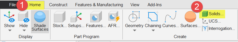 Error: “TPSRF01: Bad surface(s)" when calculating toolpaths in FeatureCAM using a solid model