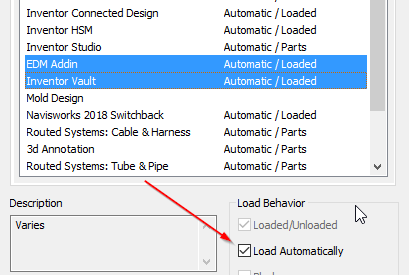 Vault Add-in ribbon does not appear in Inventor
