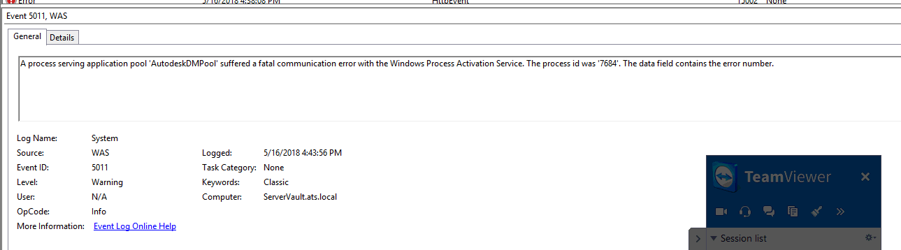 'The server did not provide a meaningful reply;' when connect to Vault