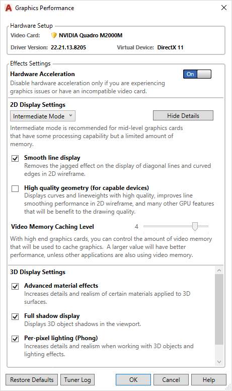 Red hatch gap circles don't show in AutoCAD 2019