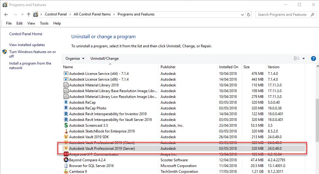 How do you check if Vault Server is installed?