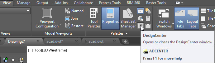 Copy Objects And Style Information Between Drawings In AutoCAD 