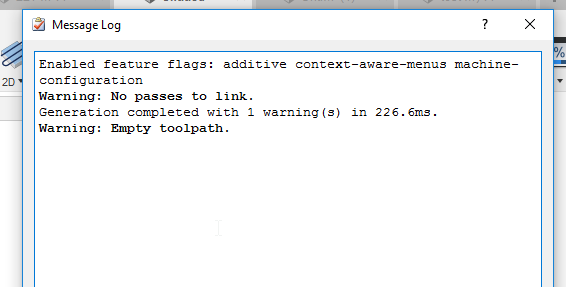 Pocket or Contour result incorrect or empty toolpath warning in Fusion CAM, Inventor CAM or HSMWorks