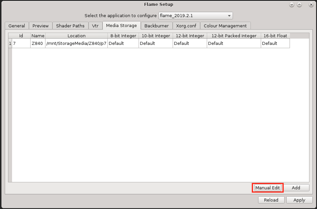 How to map a Framestore or Media Storage device for use in Flame