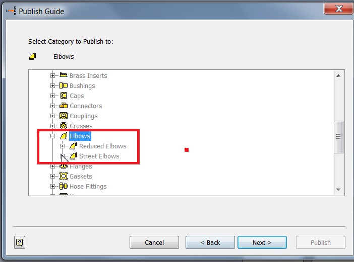 Creating a custom fitting and standard in Inventor Tube & Pipe