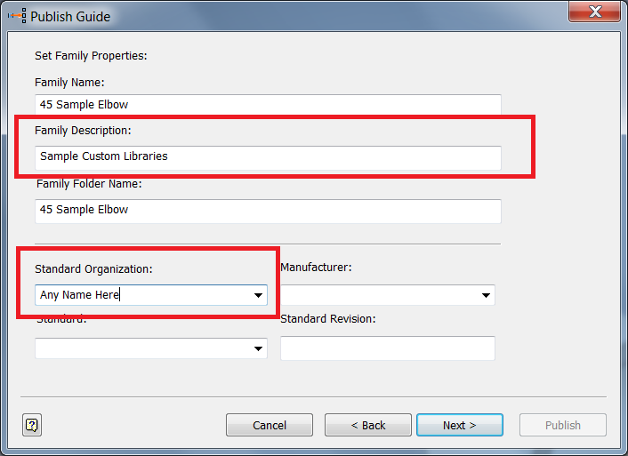Creating a custom fitting and standard in Inventor Tube & Pipe