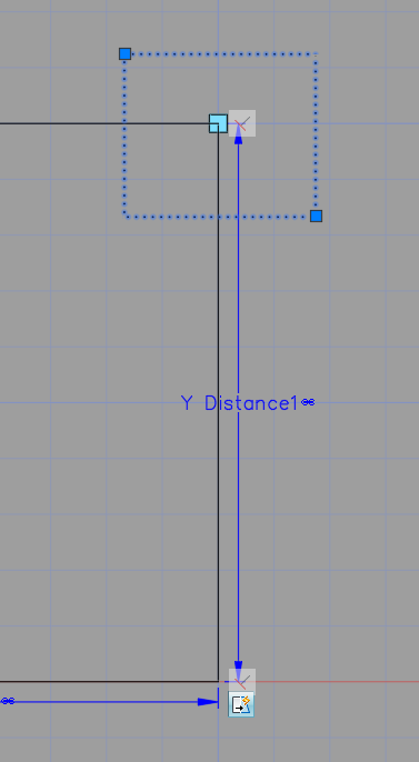 Create A Dynamic Block Where A Rectangle Can Be Stretched By One Grip In All Four Directions In 