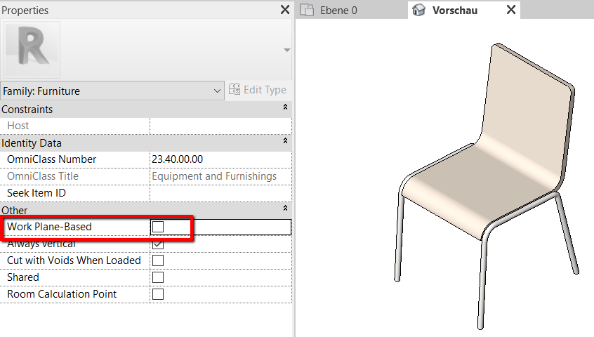 Rotating specific family results in a misplacement in Revit