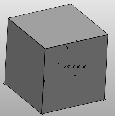 How to calculate the surface area of CAD models in PowerShape.