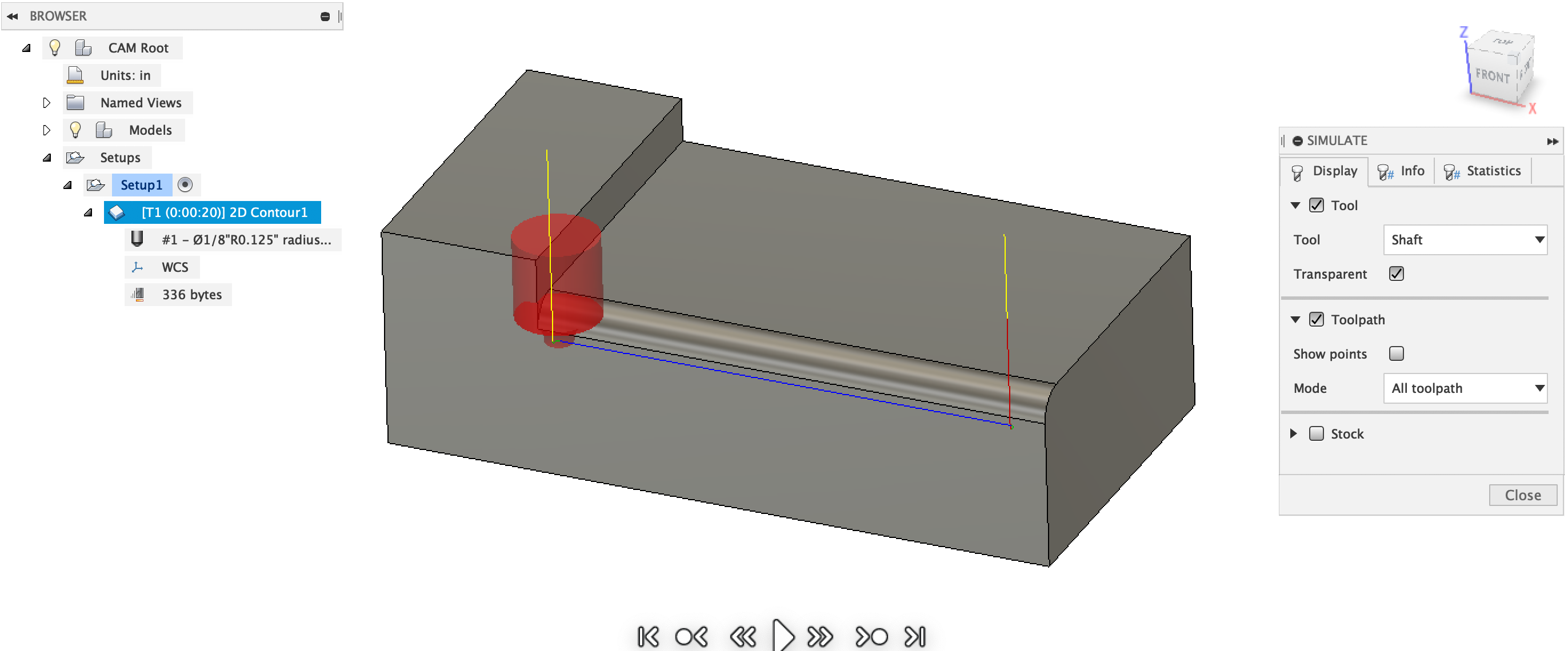 How to avoid model collisions with vertical walls when cutting external ...