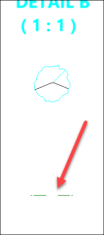 Automated centerlines are not generated for a detail view of a specific section view in Inventor