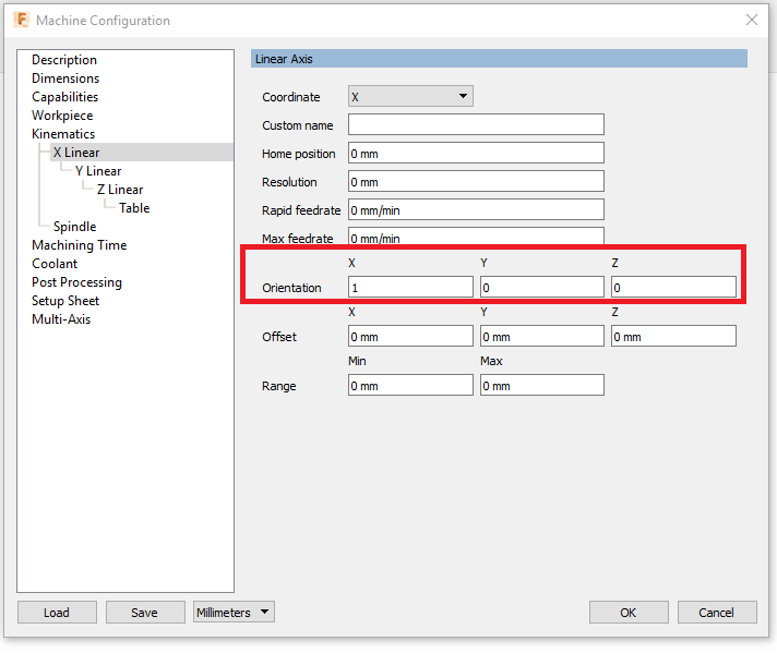 "Invalid machine configuration in toolpath" when post processing in Fusion CAM