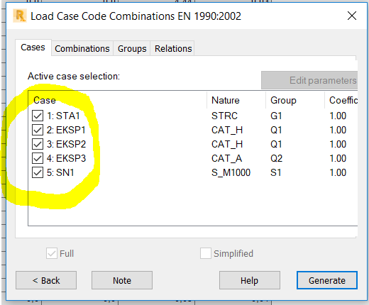 Automatic Load Combinations Not Generated For Linear Model In Robot Structural Analysis