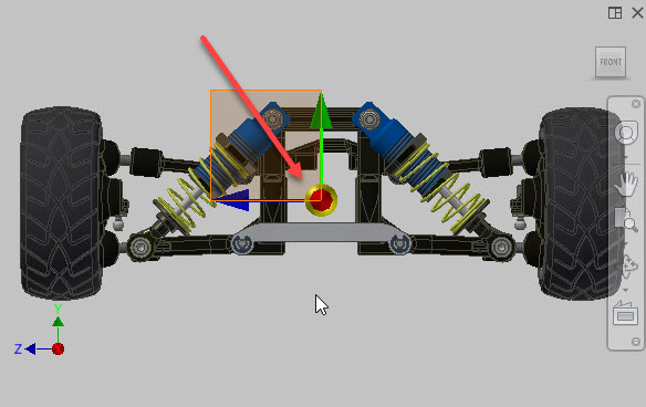 在Inventor中使用详细等级的部件工程视图中，重心表达不正确