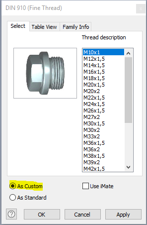 Additional "Save As" dialogue appears when placing a part from Inventor Content Center with Data ...
