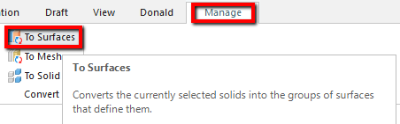 How to remove unwanted fillets or hole features within a solid model in PowerShape.