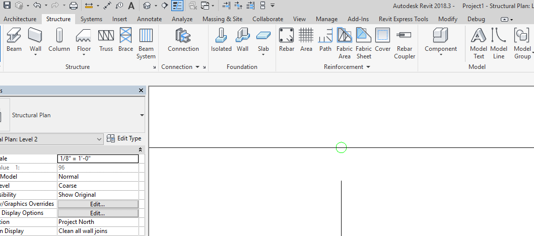 End cutback missing in coarse plan view after using tools from steel ...