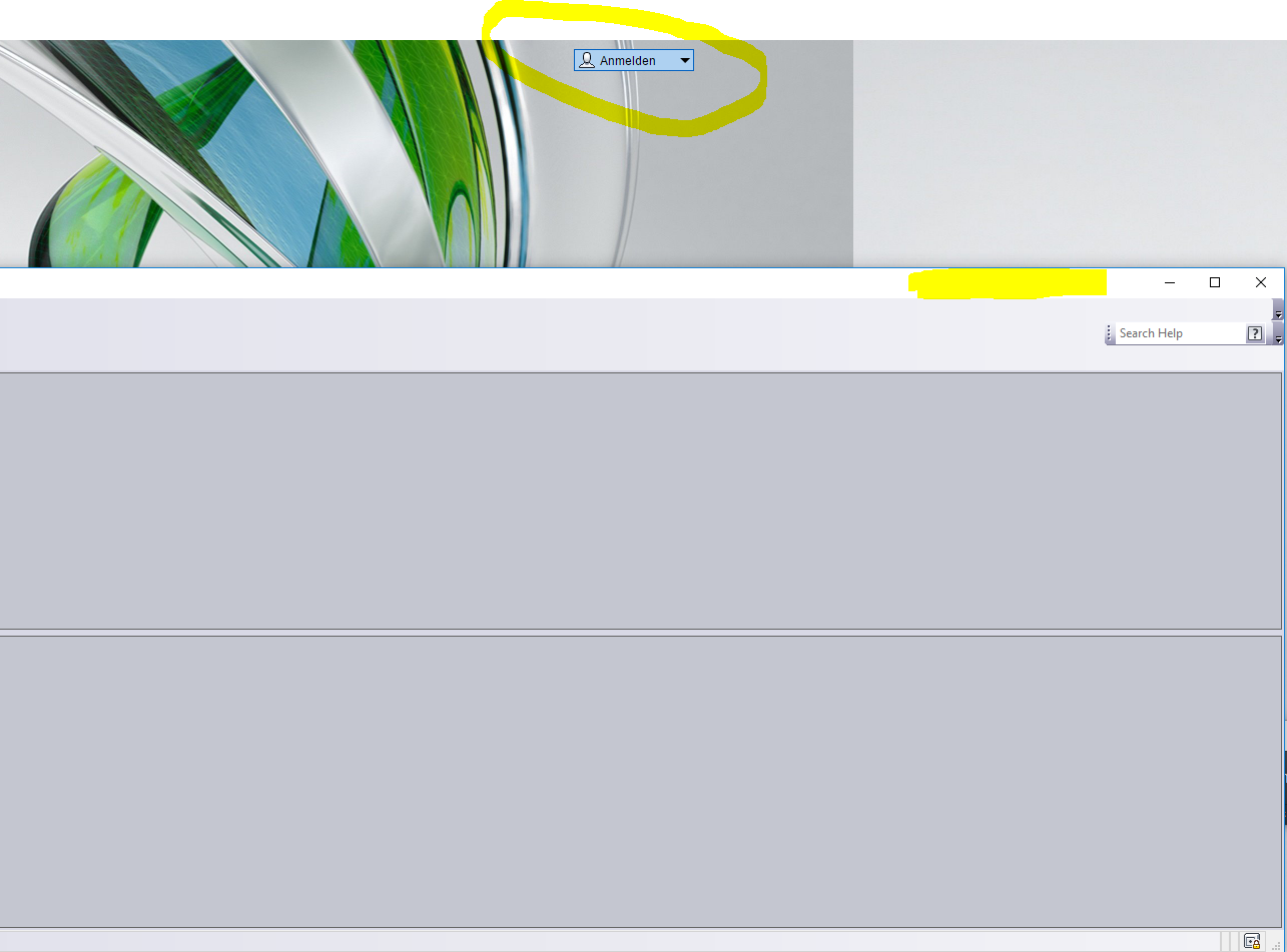Login field for Autodesk Account is located outside of the Vault client ...