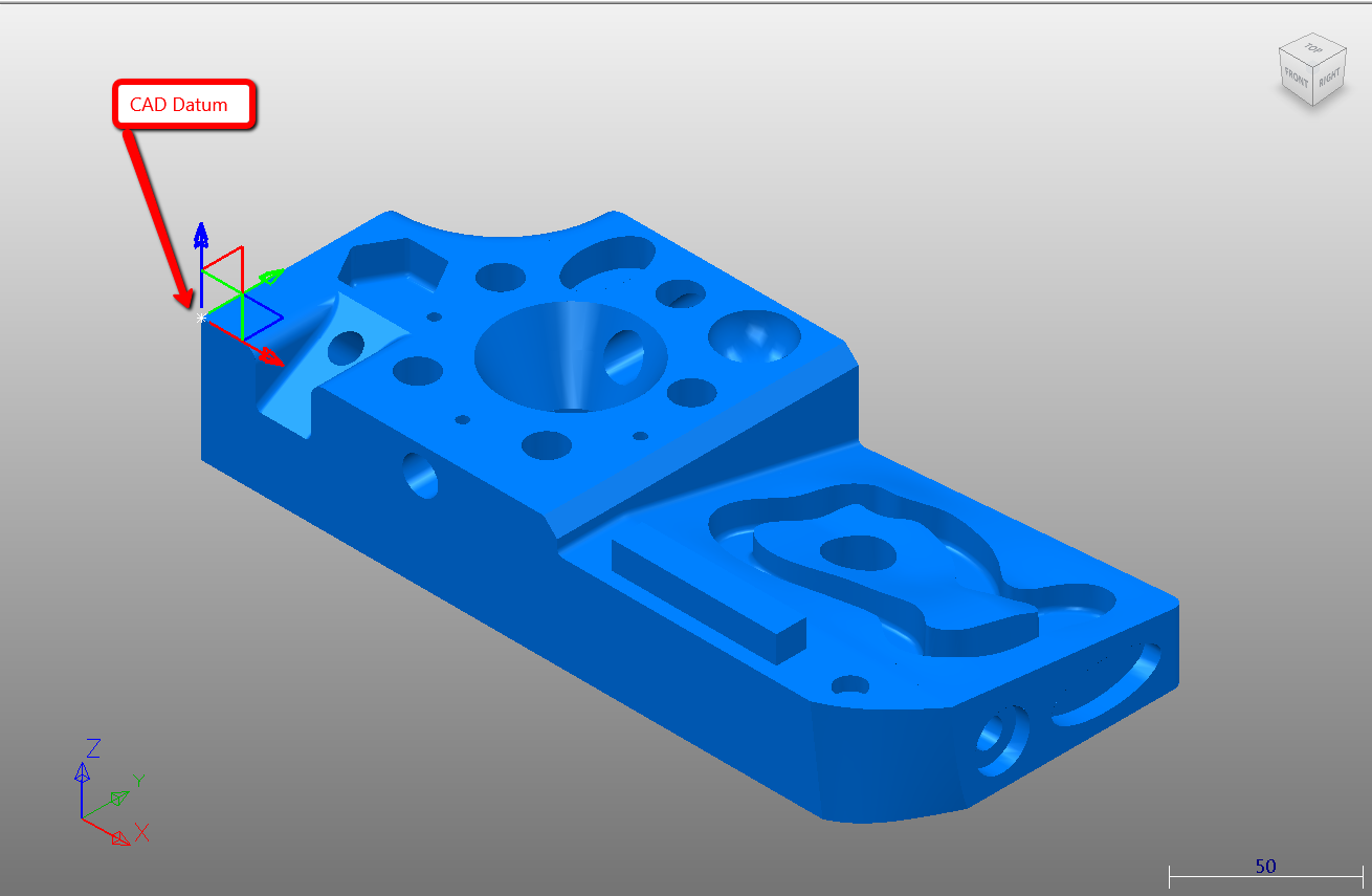 How to align or position the CAD model with the machine table for ...