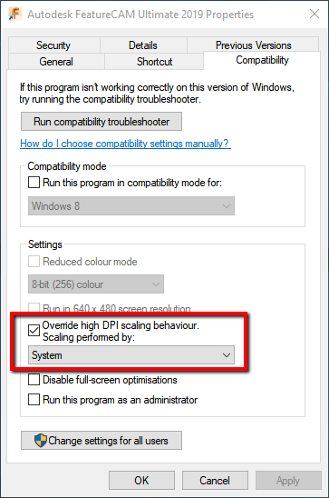 Very slow performance with every single click in FeatureCAM
