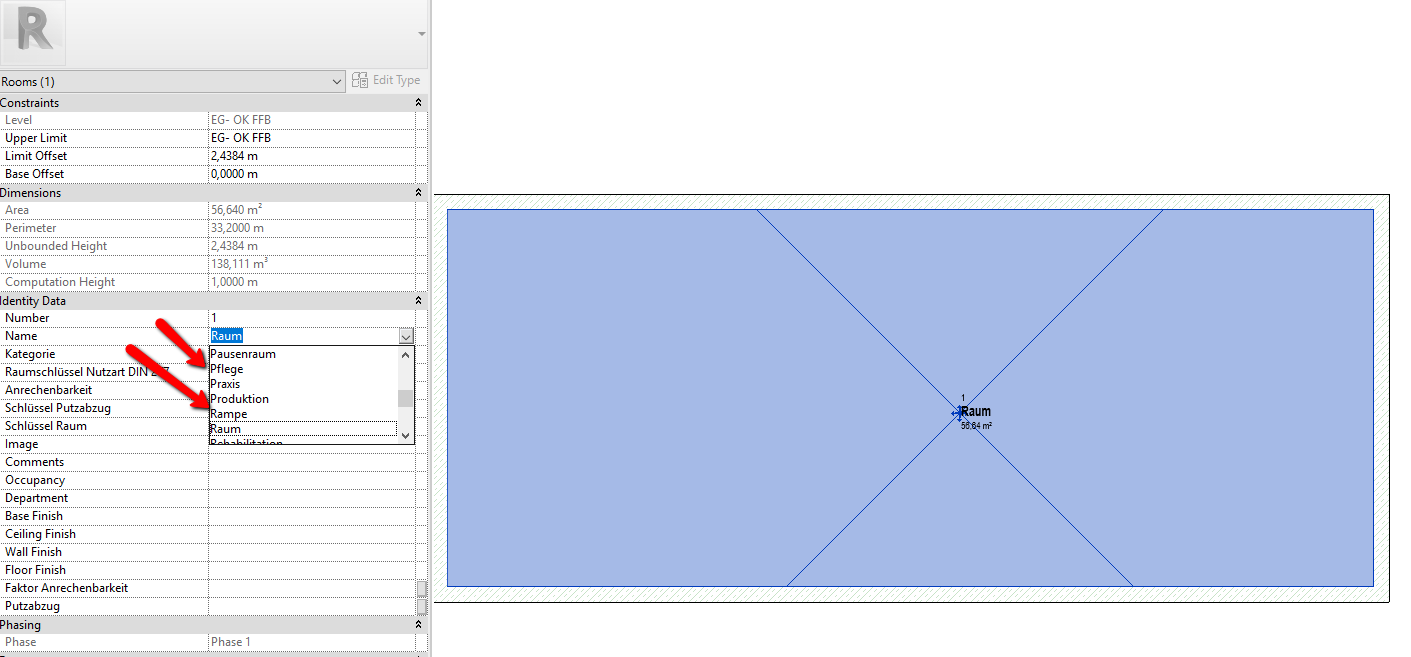 How To Remove Predefined Room Names From Revit Templates Revit 