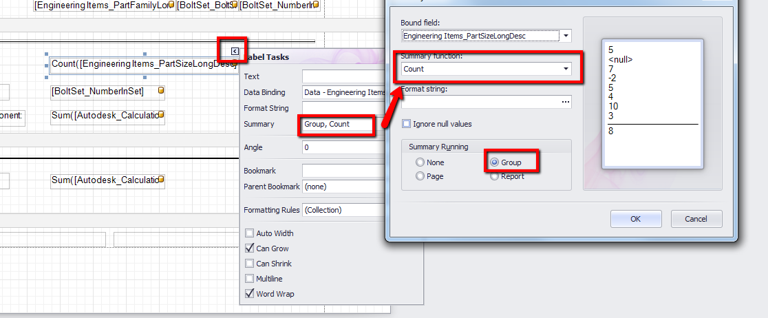 How to create a report with AutoCAD Plant 3D Report Creator to get the total number of bolts and ...