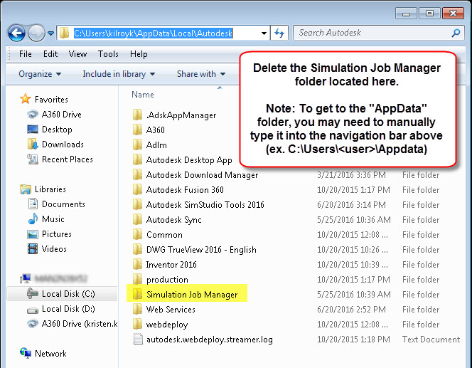 How to reset the database and cache files of the Simulation Job Manager for Moldflow