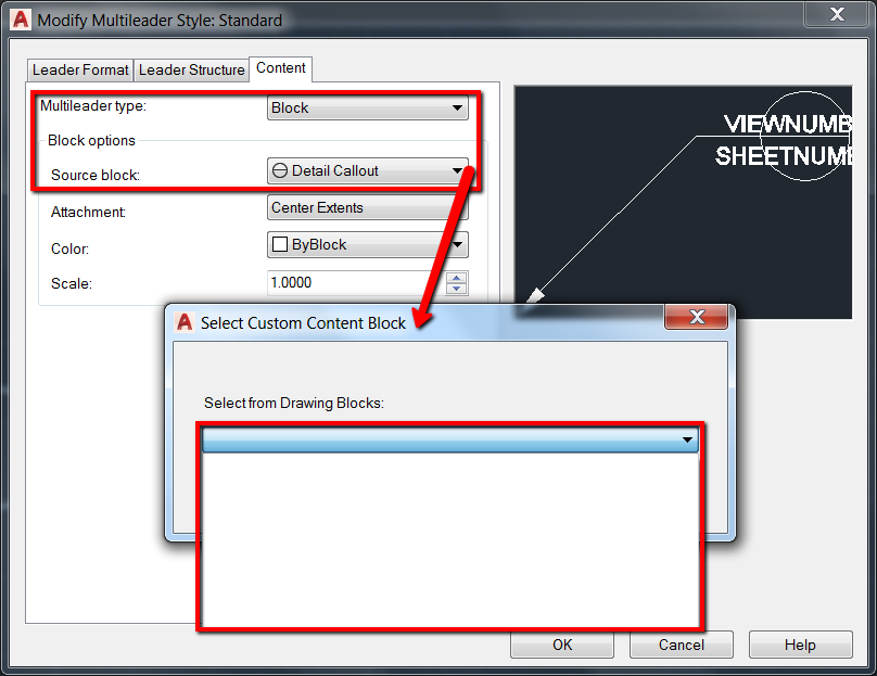 Cannot Use Certain Blocks As Multileader Content In AutoCAD