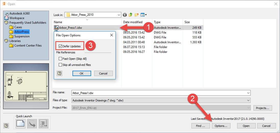 After updating drawing view of an old assembly some views are moved in Inventor