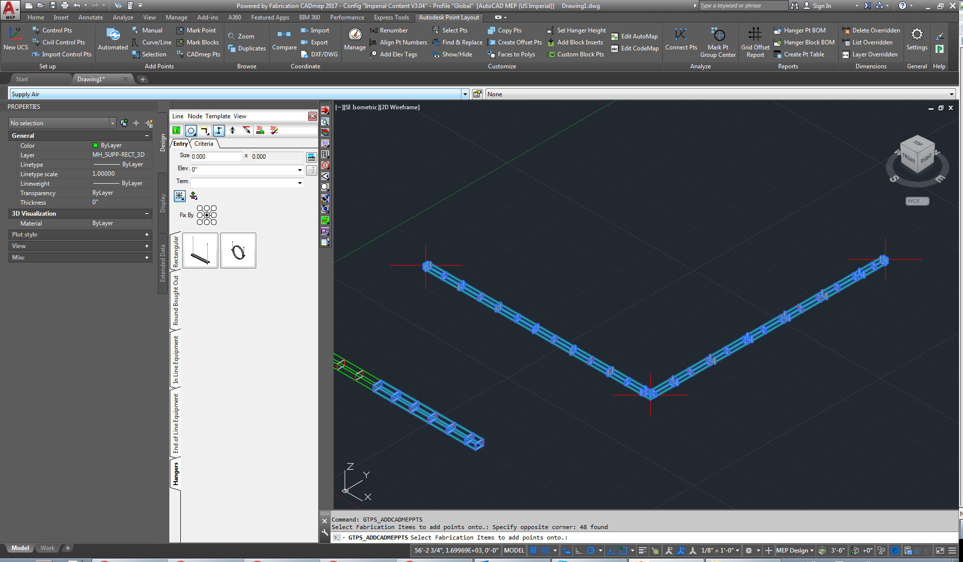 How to use the new CADmep Points function in the Autodesk Point Layout