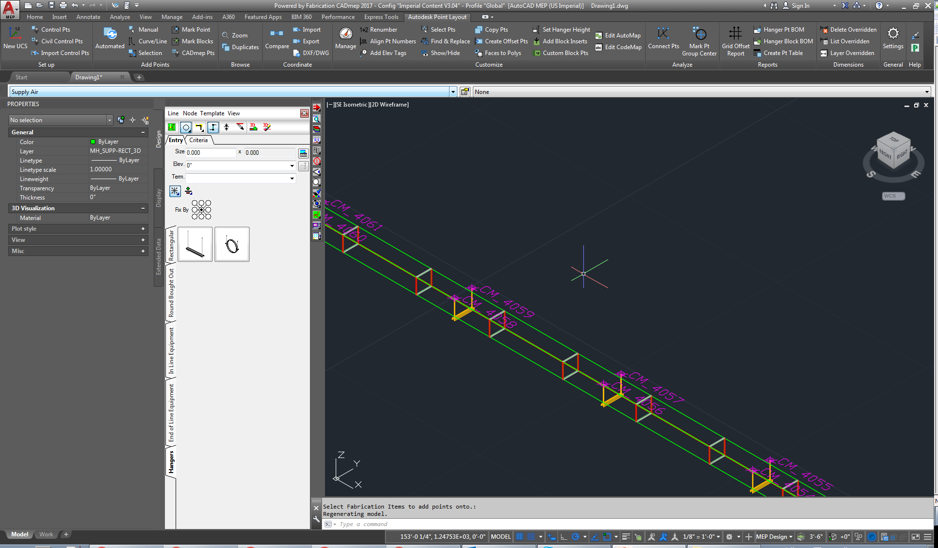How to use the new CADmep Points function in the Autodesk Point Layout