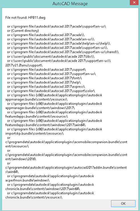 "File not found" error when inserting components or footprint symbols ...