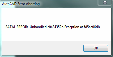 AutoCAD Electrical: Unable to load the Modeler DLLs