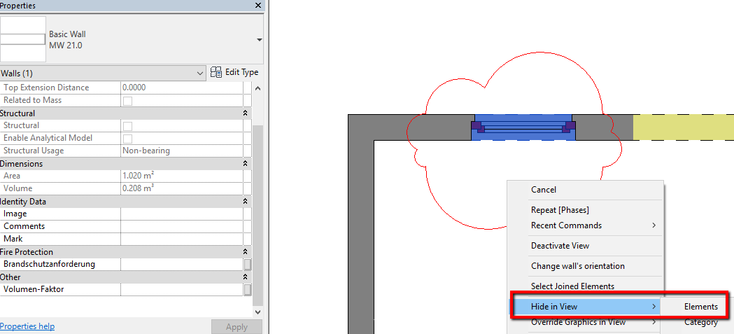 Revit phases: disappearing window in floor plan view