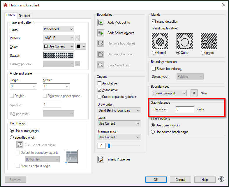 How To Generate Hatches Without A Closed Boundary In AutoCAD