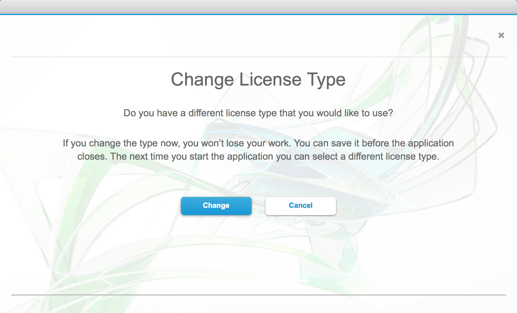 How to change or reset licensing for Flame Family