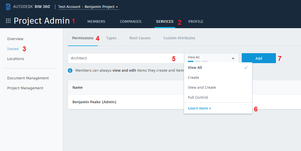 Create issue button is grayed out and unavailable to use in BIM 360