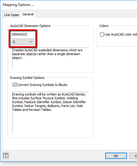 Wrong ordinate dimension values are shown in an exported AutoCAD DWG ...