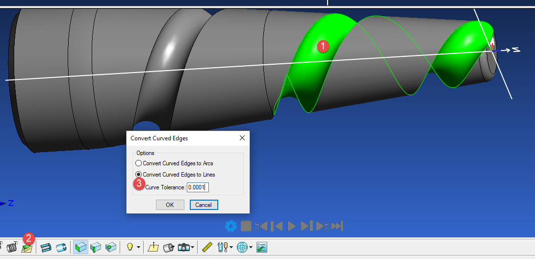 How to machine spiral flutes with a 4-axis toolpath in PartMaker