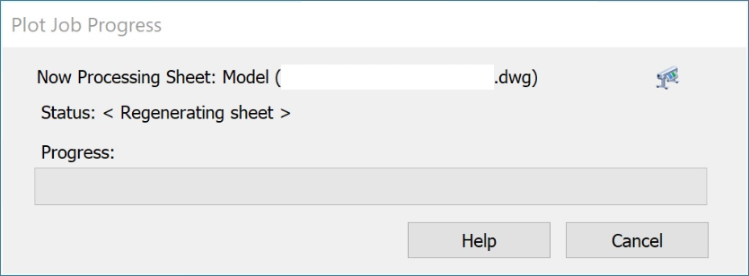 Plotting to Adobe PDF from Autodesk software takes a long time, hangs ...