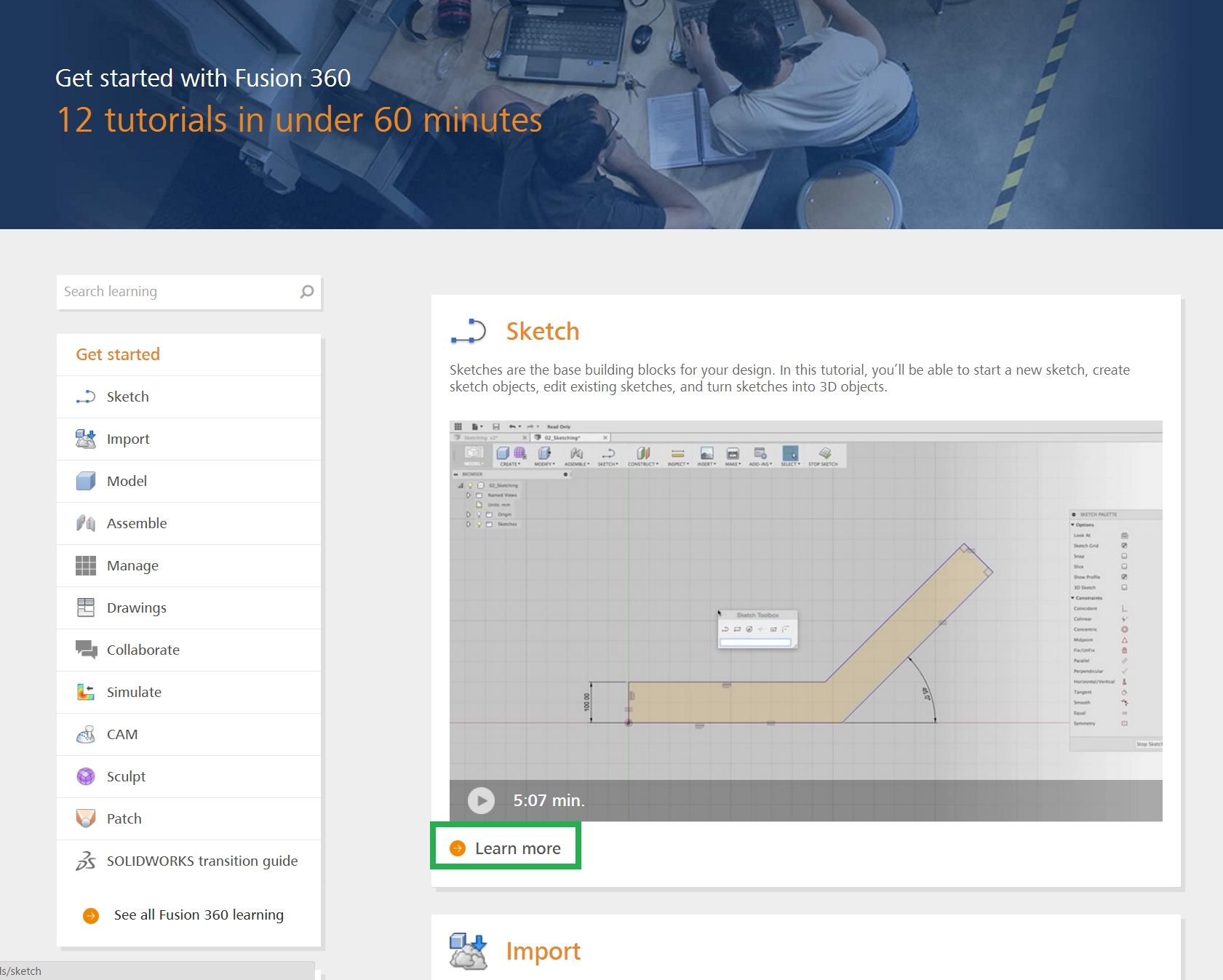 How to find the Fusion tutorial videos and files